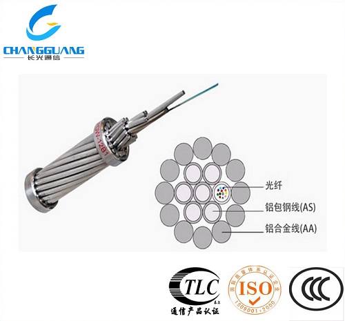 12/24/36/48 core Optical Fiber Composite Overhead Ground Wire（OPGW） - OPGW&OPPC Cable ...